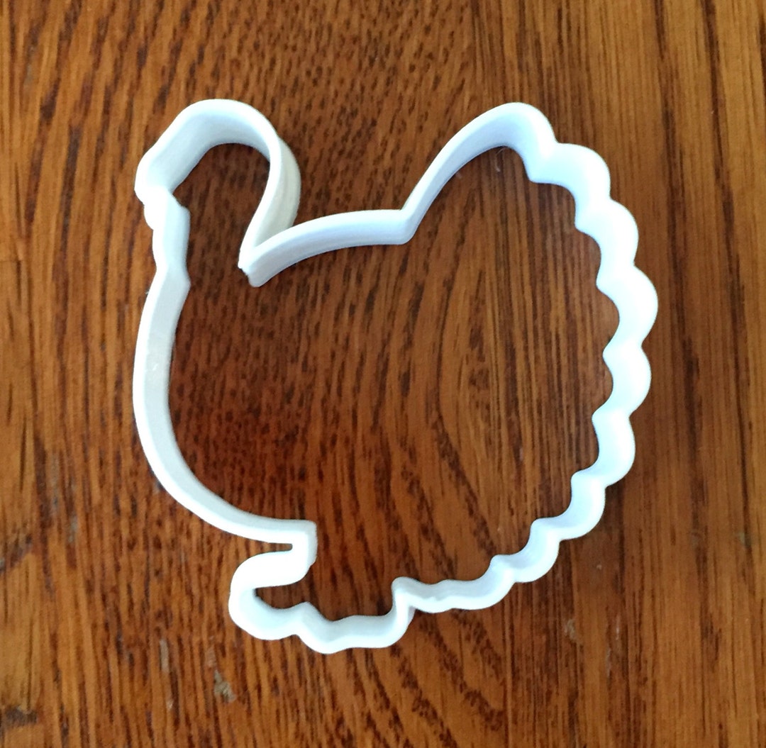 Turkey Cookie and Fondant Cutter - Etsy