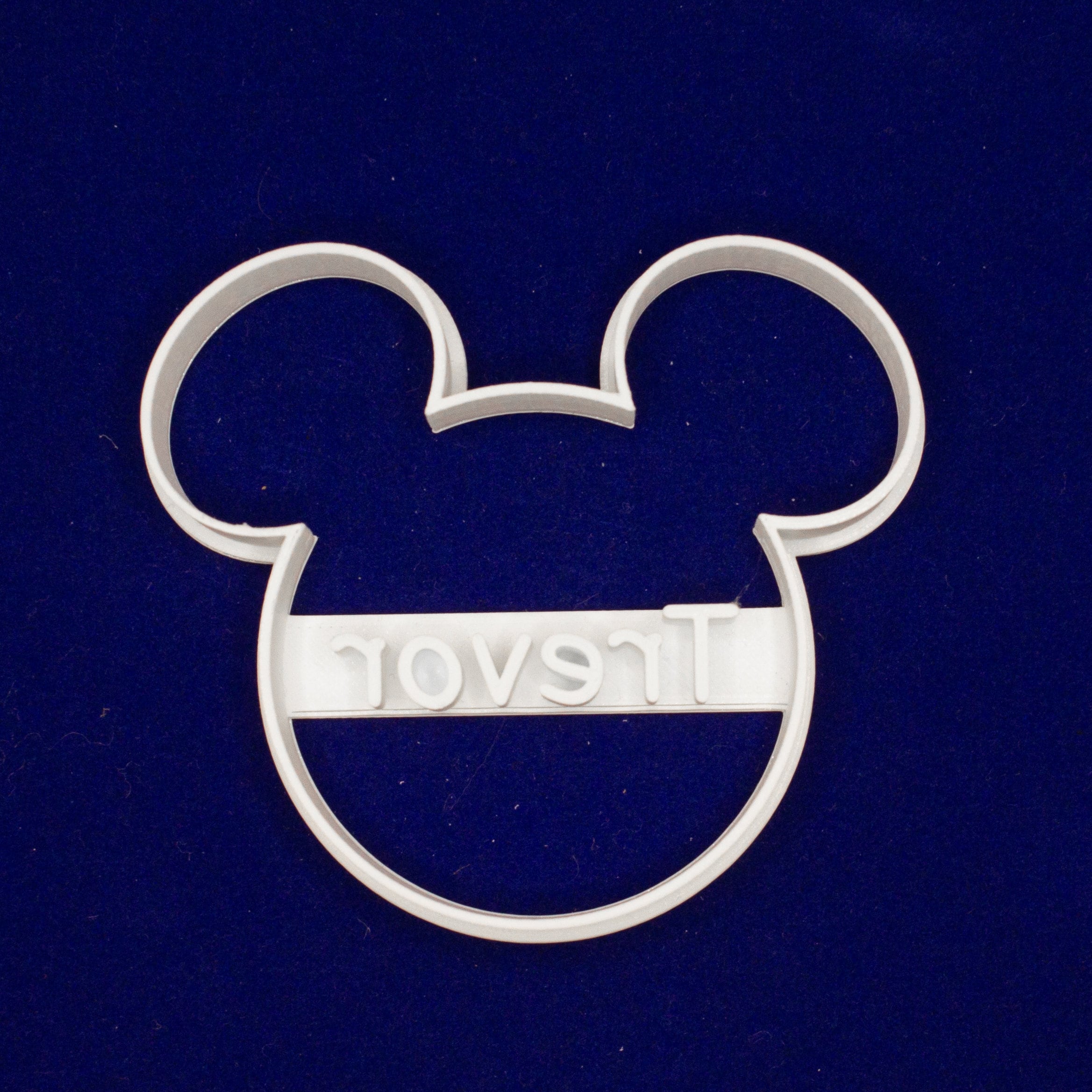 Mickey Mouse PERSONALIZED Cookie and Fondant Cutter - Etsy