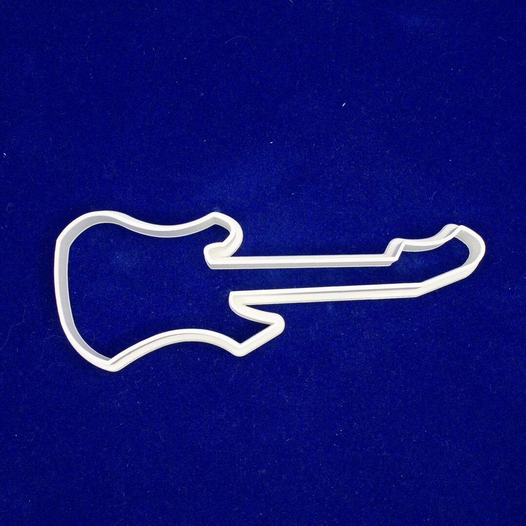 Fender Electric Guitar Cookie and Fondant Cutter - Etsy