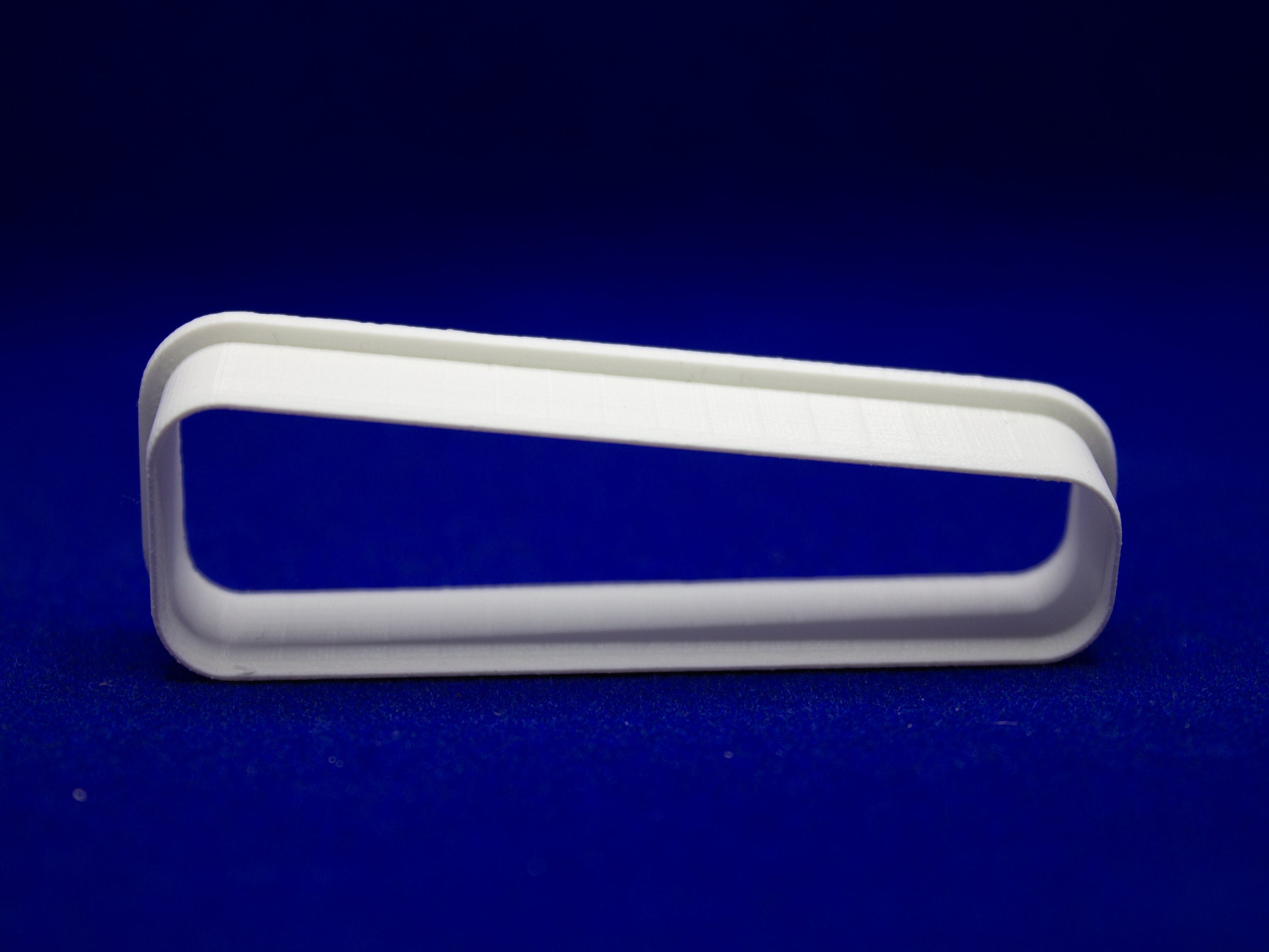 Narrow Symmetrical Trapezoid With Rounded Corners Pendant - Etsy