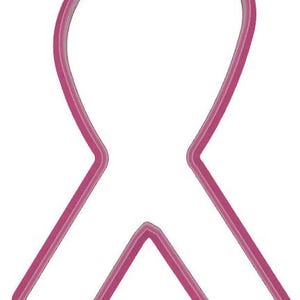 Cancer Awareness Ribbon Cookie and Fondant Cutter - Etsy