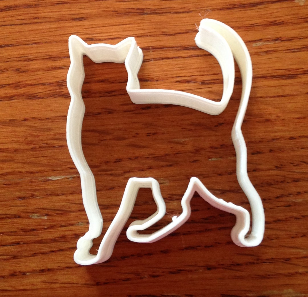 Cat Cookie and Fondant Cutter - Etsy