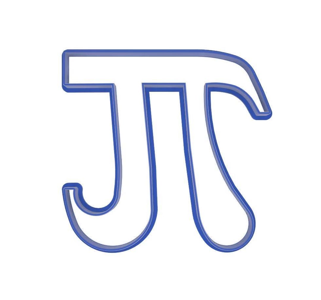 Pi Symbol Cookie and Fondant Cutter - Etsy