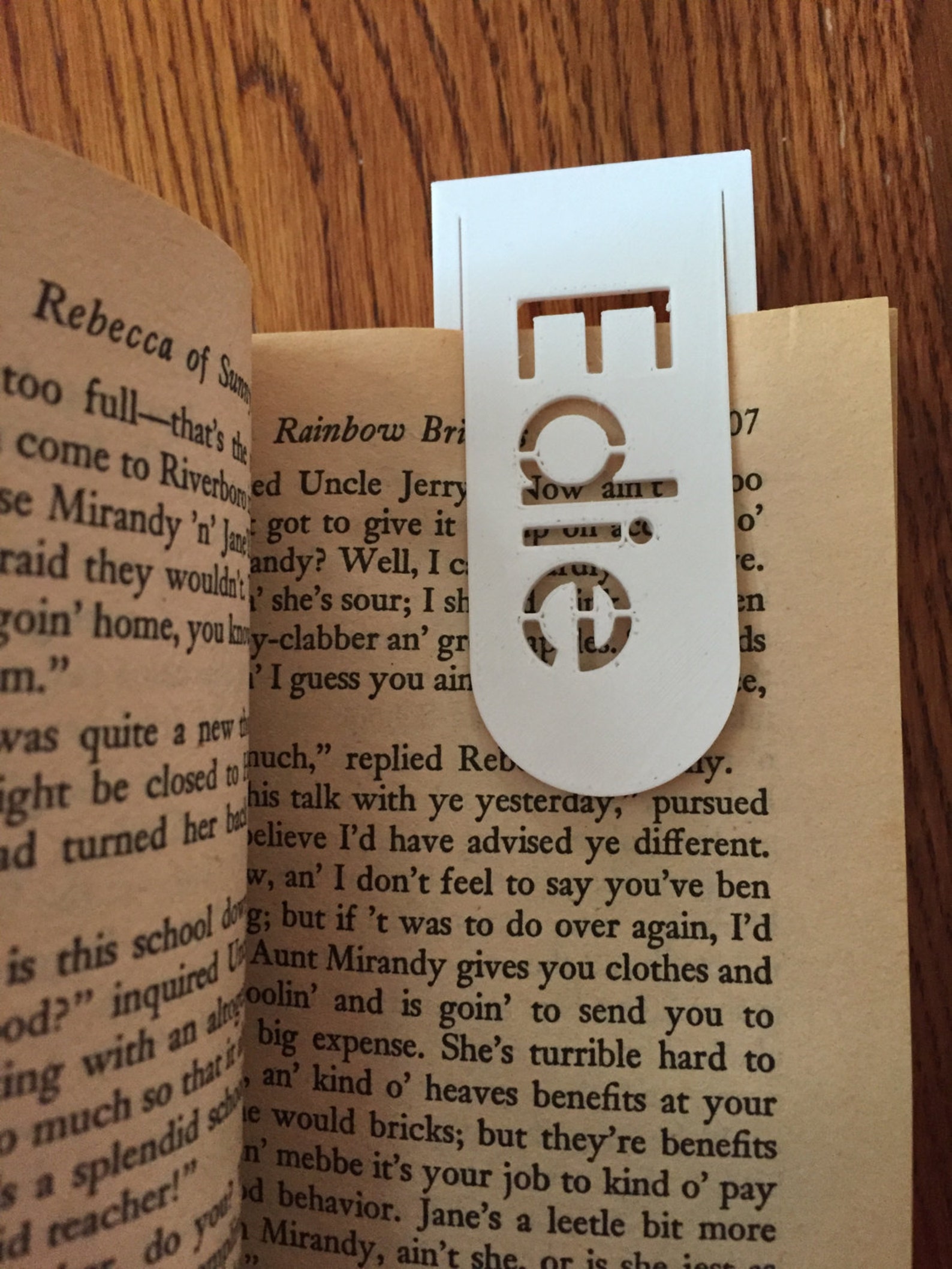 Personalized Bookmark 3D Printed | Etsy