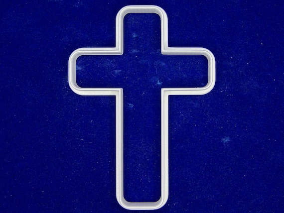 Cross With Rounded Corners Polymer Clay or Cookie Cutter - Etsy