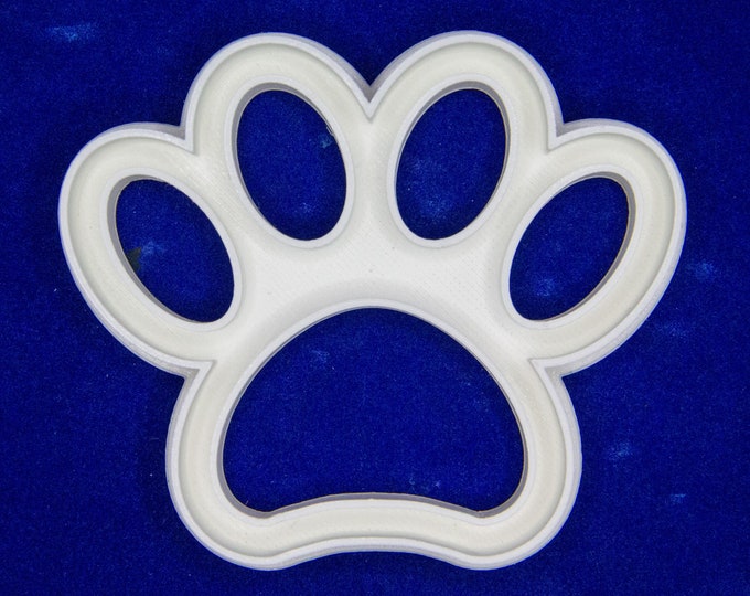 Paw Print Cookie and Dog Treat Cutter - Etsy