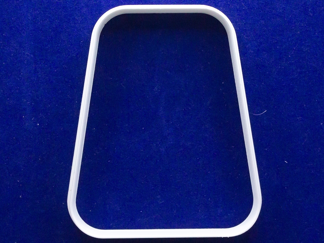 Short Symmetrical Trapezoid With Rounded Corners Pendant Polymer Clay ...