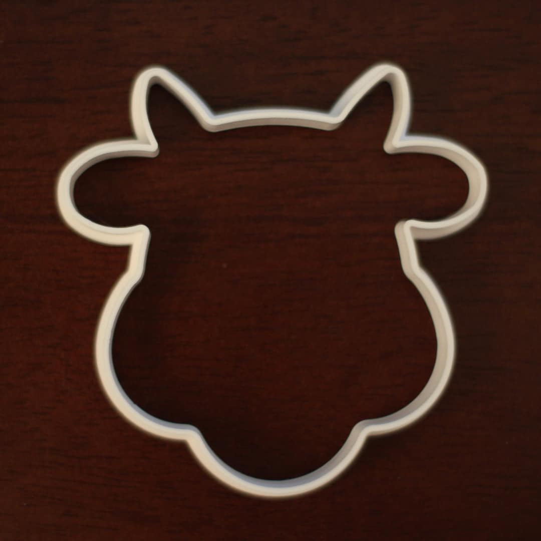 Bull, Cow, Cattle Head Cookie and Fondant Cutter - Etsy