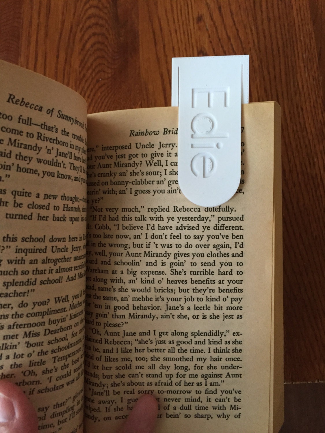 Personalized Bookmark 3D printed | Etsy