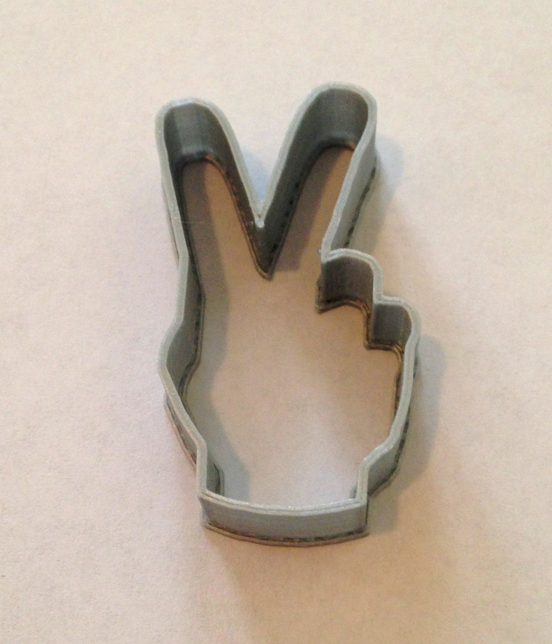 Peace Hand Sign Cookie and Fondant Cutter - Etsy