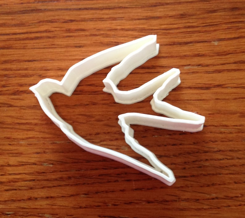 Bird in Flight Shaped Cookie and Fondant Cutter - Etsy