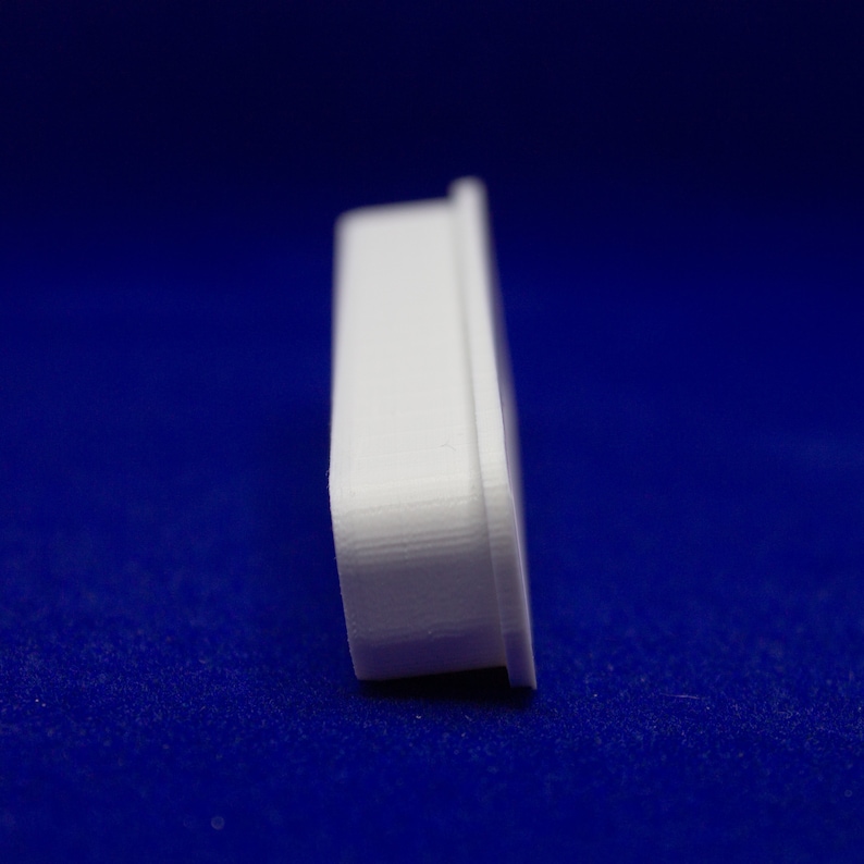 Narrow Symmetrical Trapezoid With Rounded Corners Pendant - Etsy