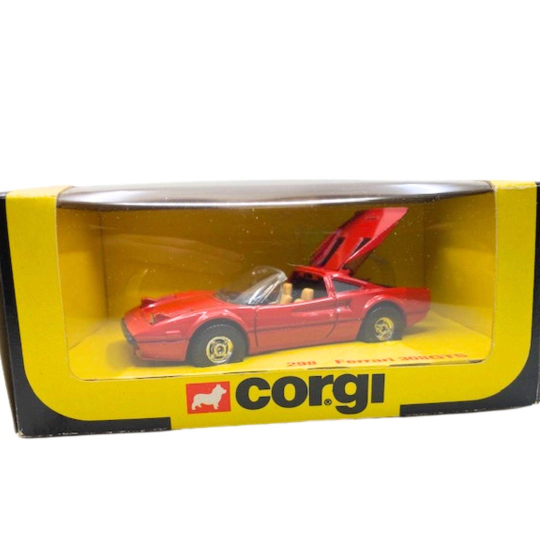 1980s Vintage Corgi 298 "magnum PI " Style Ferrari 380 GTS. Toy ...