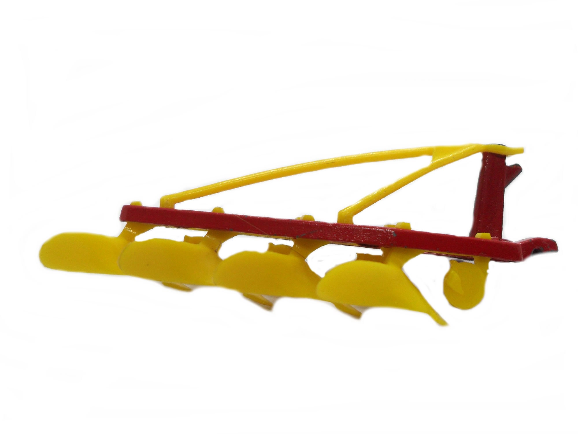 1960s Vintage Corgi 56 Four Furrow Plow. Toy Collectible. Made in ...