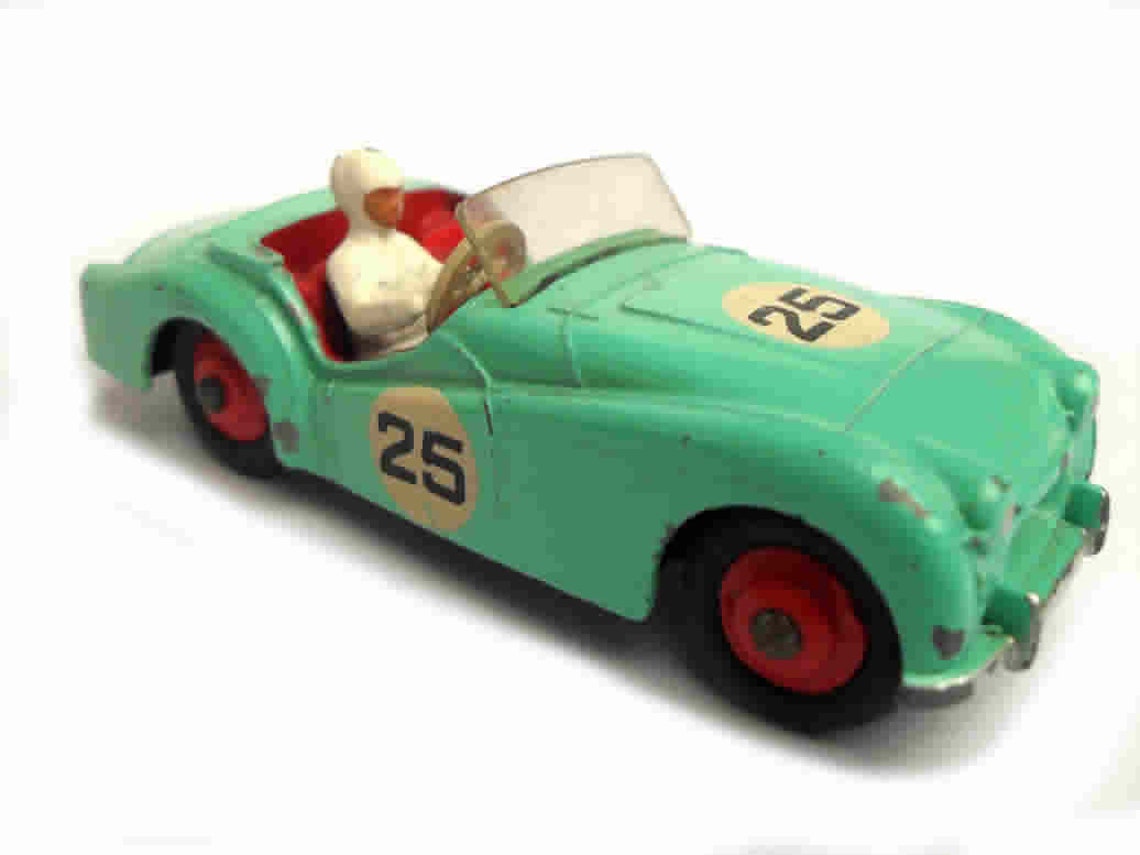 1950s Vintage Dinky 111 Triumph TR2 Competition Racing Car Toy - Etsy UK