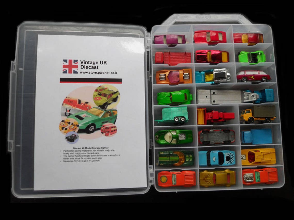 48 Diecast Car Storage Case | Etsy