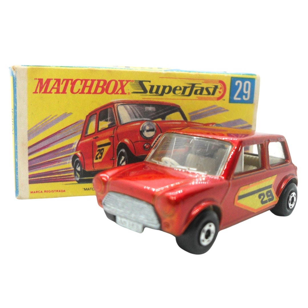 1970s Vintage Matchbox Superfast No: 29d Racing Mini. Toy Collectible ...