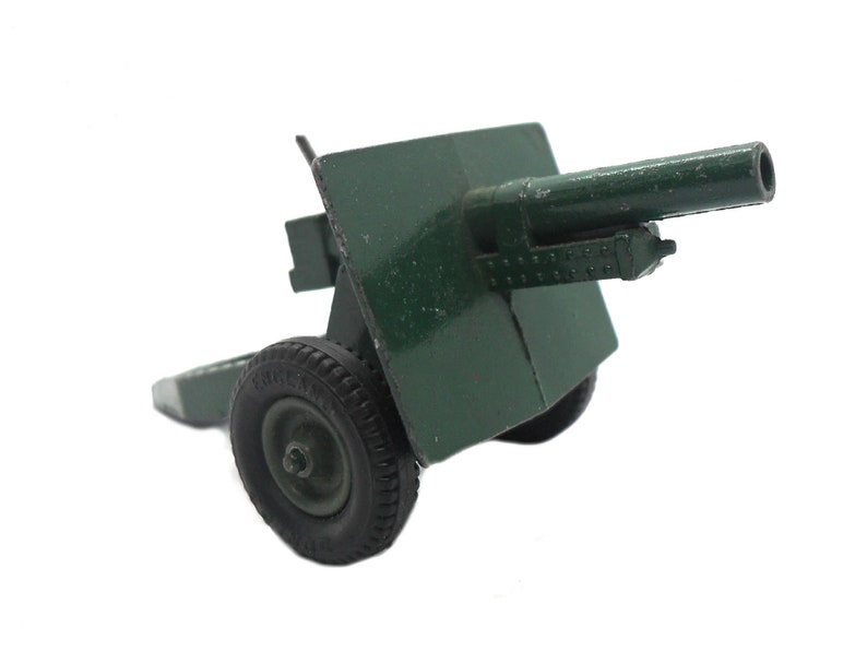 1960s Vintage Britains 9705 Howitzer 25 Pounder Field Gun Toy ...