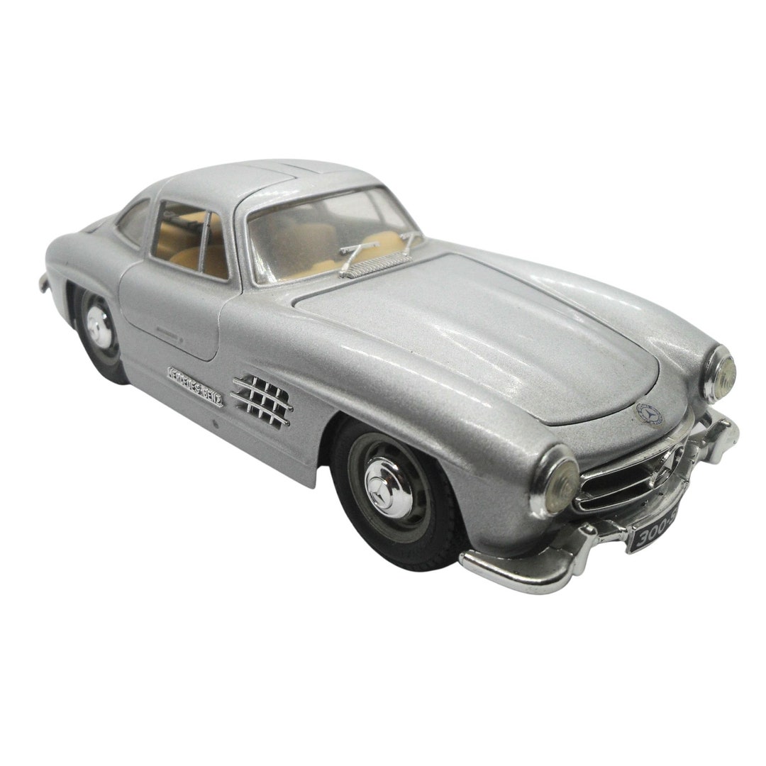 1990s Vintage Burago Mercedes Benz 300 SL Coupe. Toy Collectible. Made ...