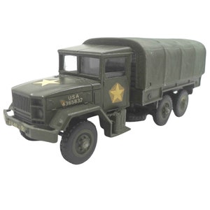 1970s Vintage Solido 245 Military Kaiser M34 6x6 Jeep. Scale 1:50. Toy ...