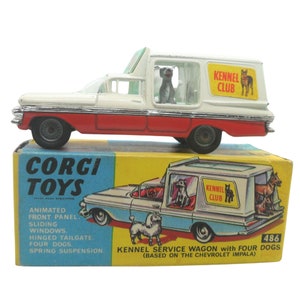 1960s Vintage Corgi 486 Impala Kennel Club Van. Toy Collectible Made in ...