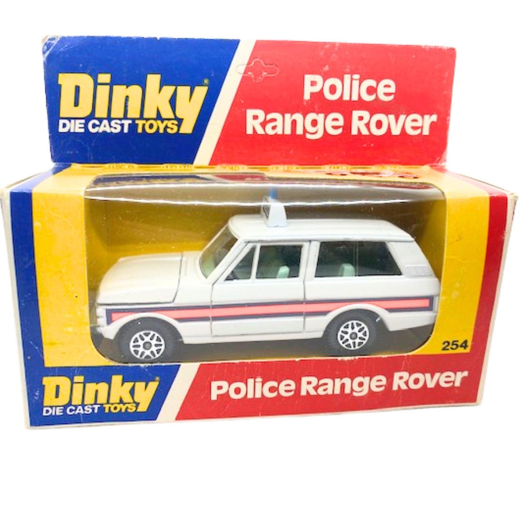 1970s Vintage Dinky 254 Police Range Rover. Toy Collectible. Made in ...
