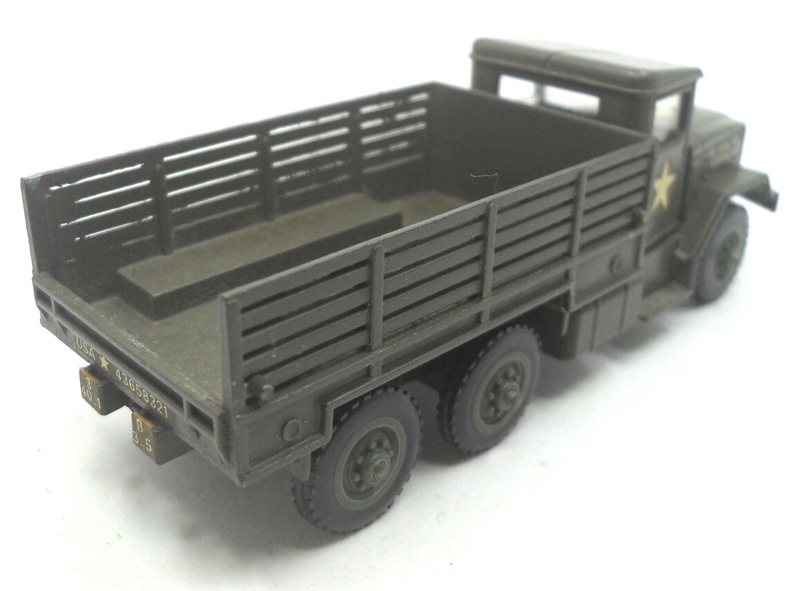 1970s Vintage Solido 245 Military Kaiser M34 6x6 Jeep. Scale 1:50. Toy ...