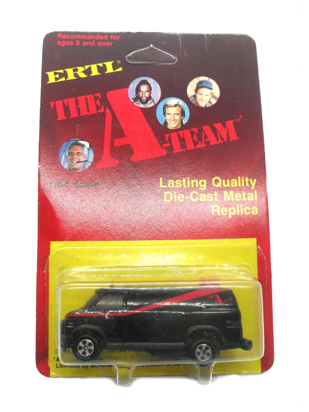 1980s Vintage ERTL the A Team Van. Toy - Etsy
