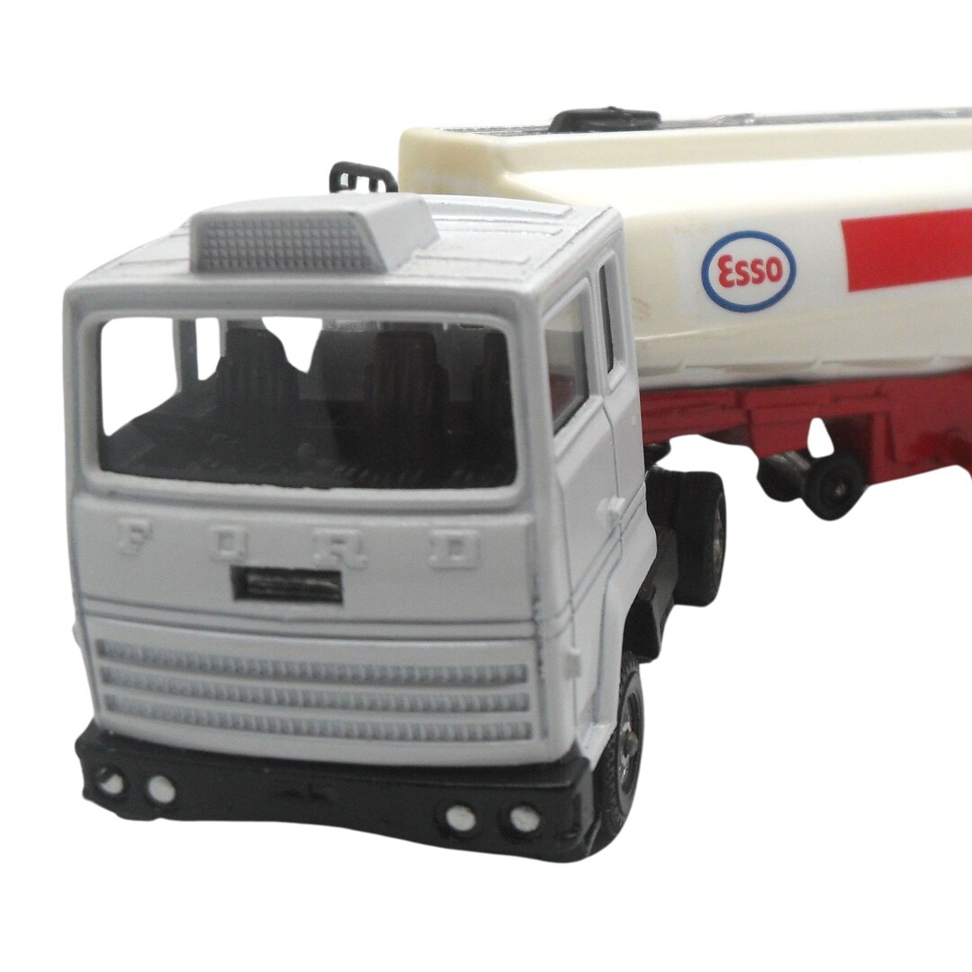 1970s Vintage Corgi 1157 Ford Esso Petrol Tanker. Toy Collectible. Made ...