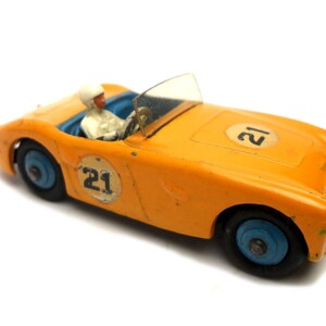 1950s Vintage Dinky 109 Austin Healey Competition Racing Car Toy ...