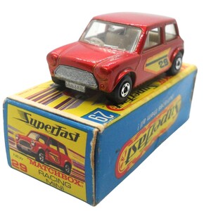1970s Vintage Matchbox Superfast No: 29d Racing Mini. Toy Collectible ...