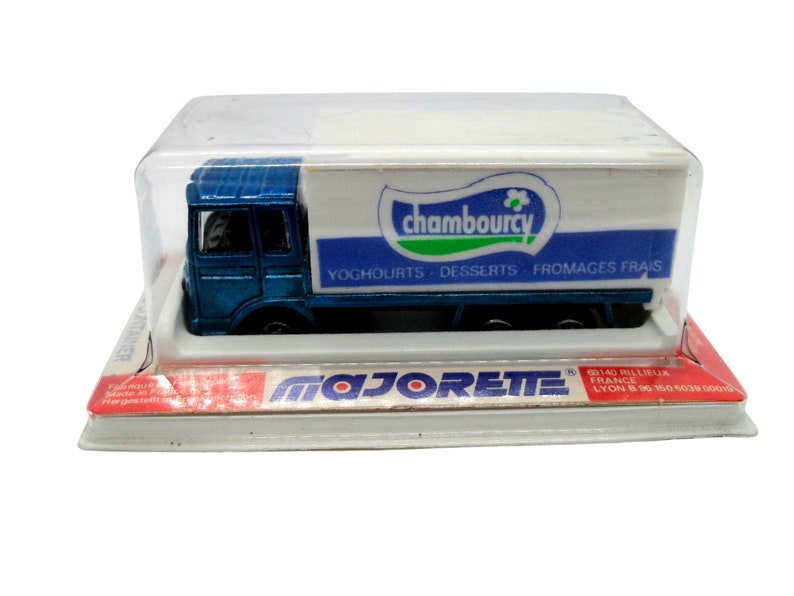 1970s Vintage Majorette 214 "container" Desserts Truck "cambourcy" Toy ...