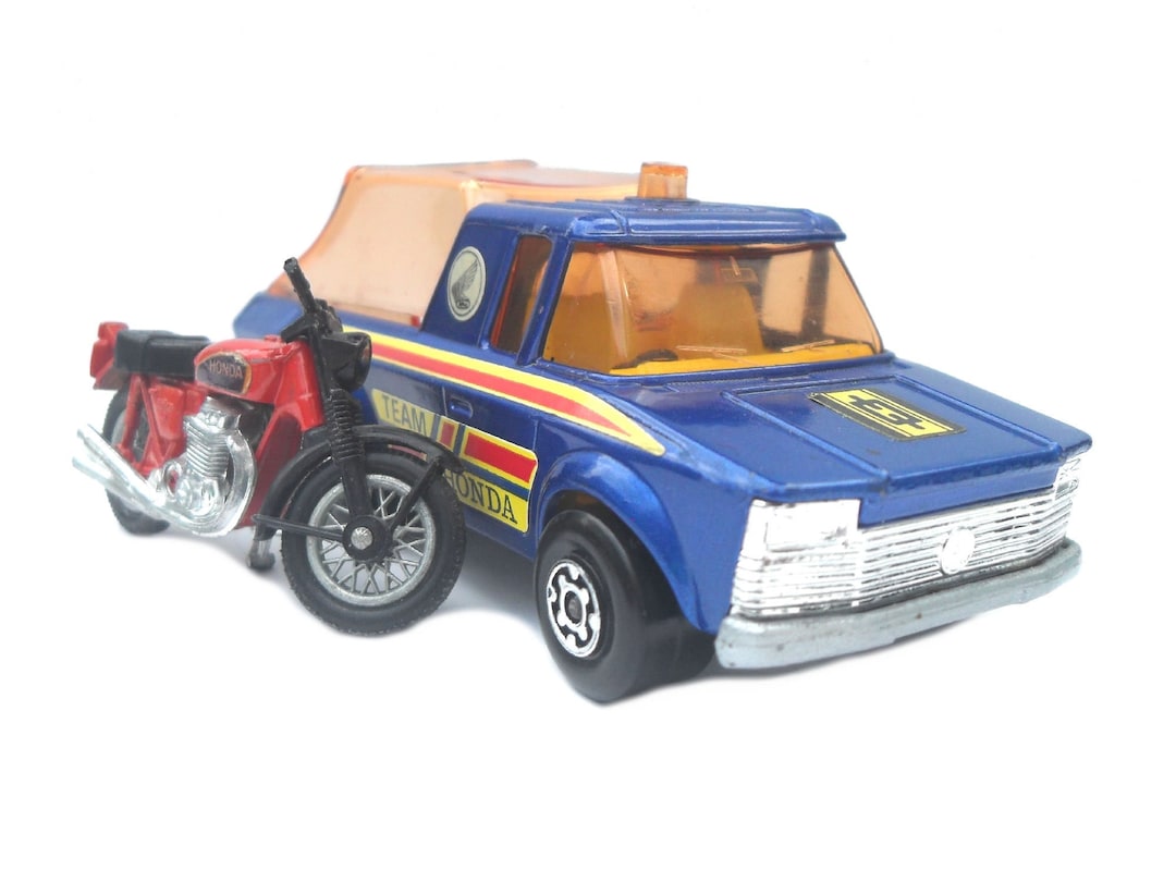 Vintage 1970s Matchbox Superkings K-6 Team Honda Pick up Truck: Diecast ...