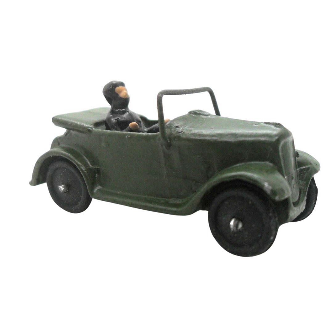 1930s Vintage Dinky 152c Austin 7 Staff Car. Toy Collectible. Made in ...