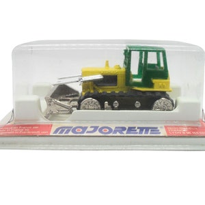 1970s Vintage Majorette "255 "hanomag" Bulldozer Toy Collectible. Made ...