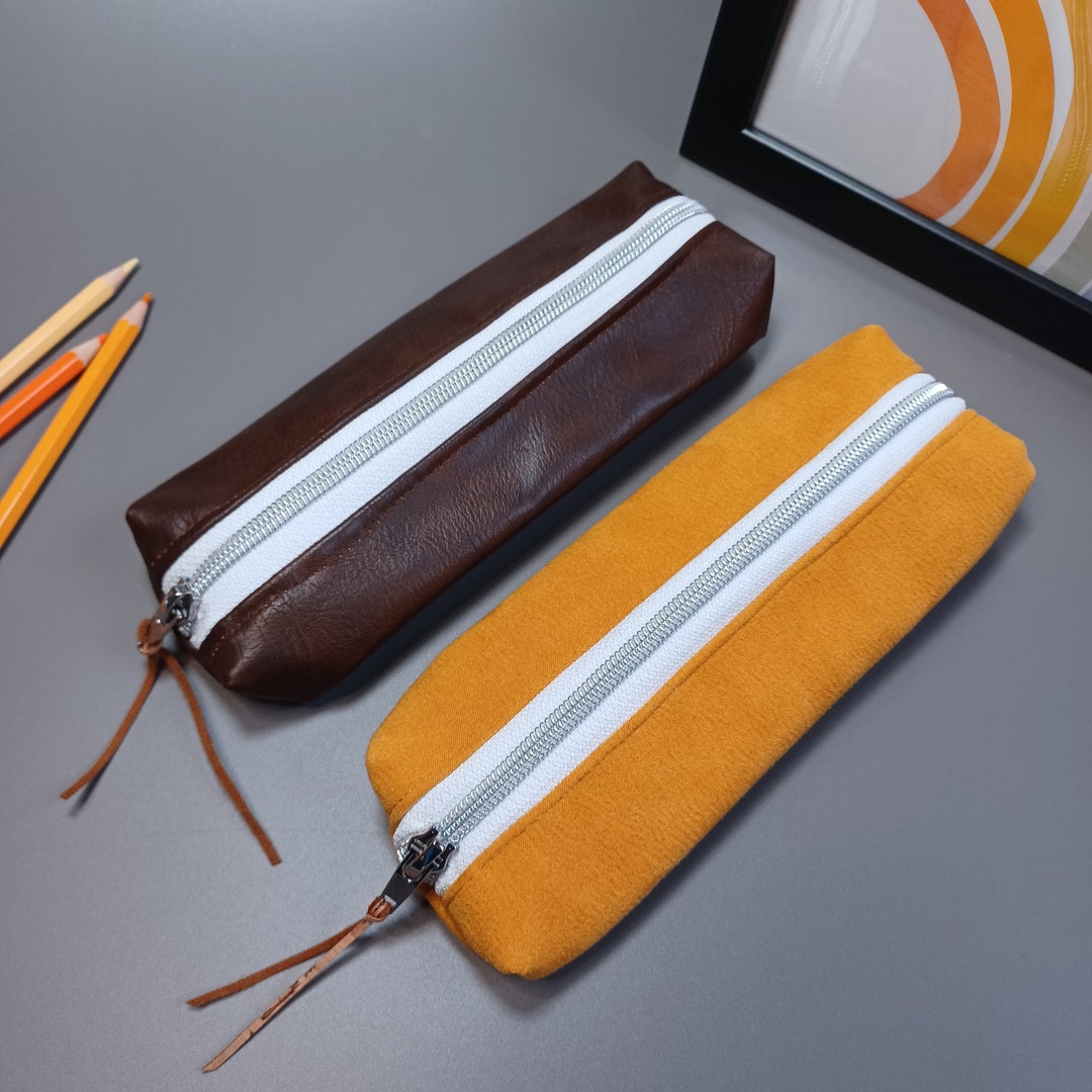 Pencil Case / Pencil Case Made of Cotton Fabric / Simple Pencil Case ...