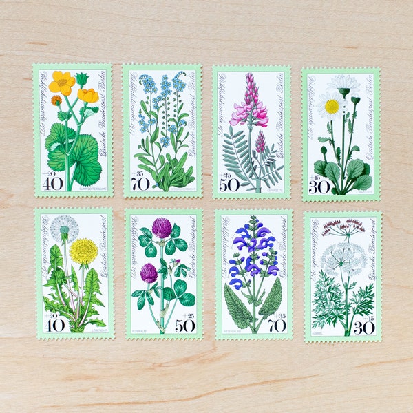Flower Postage - Etsy