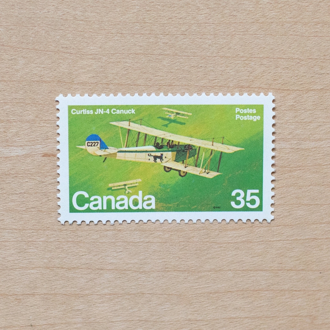 4 Airplane Postage Stamps, Canada, Wedding Calligraphy Envelopes ...