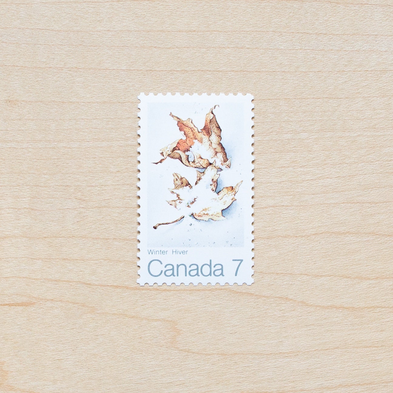 Maple Leaf Postage Stamps Canadian Fall Spring Summer - Etsy