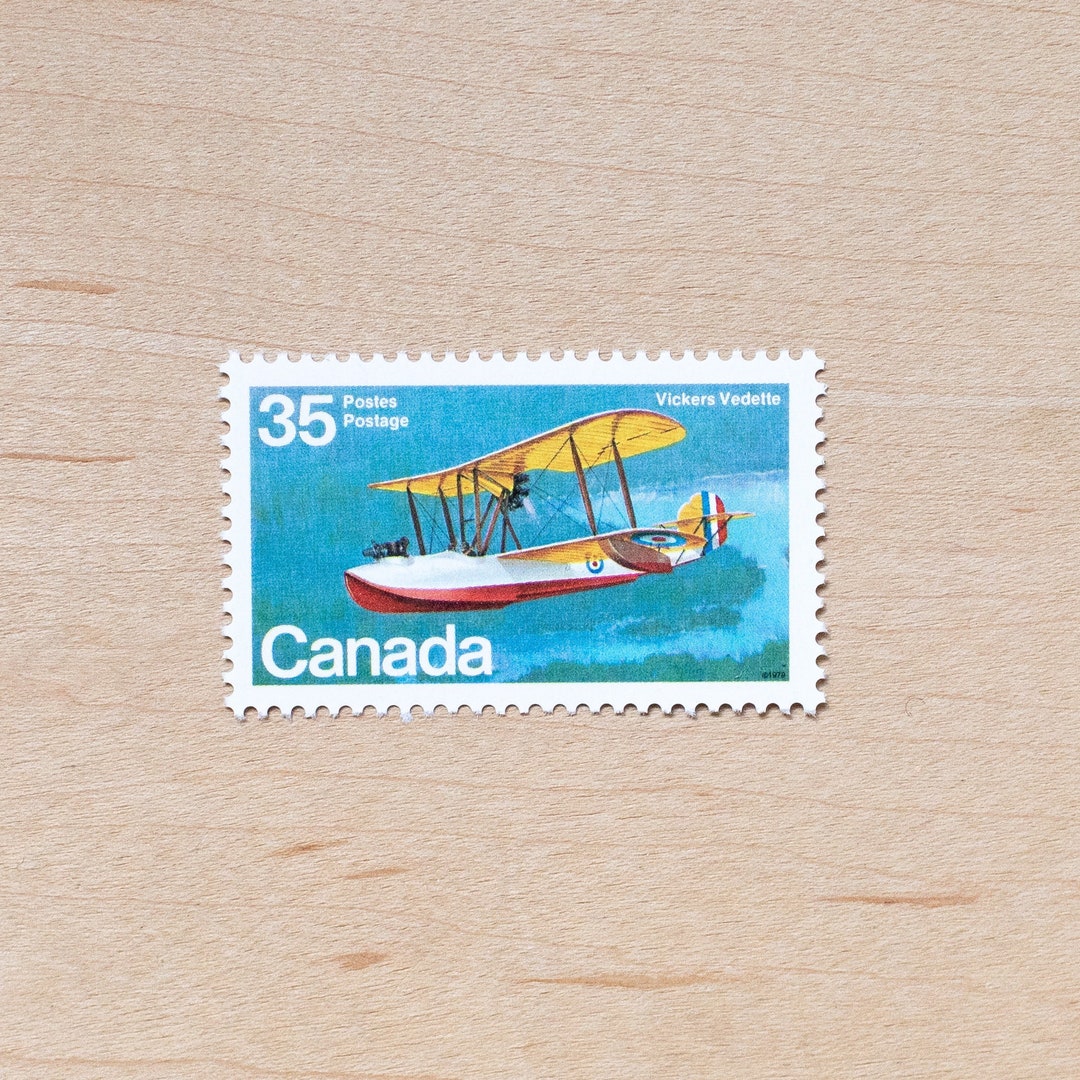 4 Airplane Postage Stamps, Canada, Wedding Calligraphy Envelopes ...
