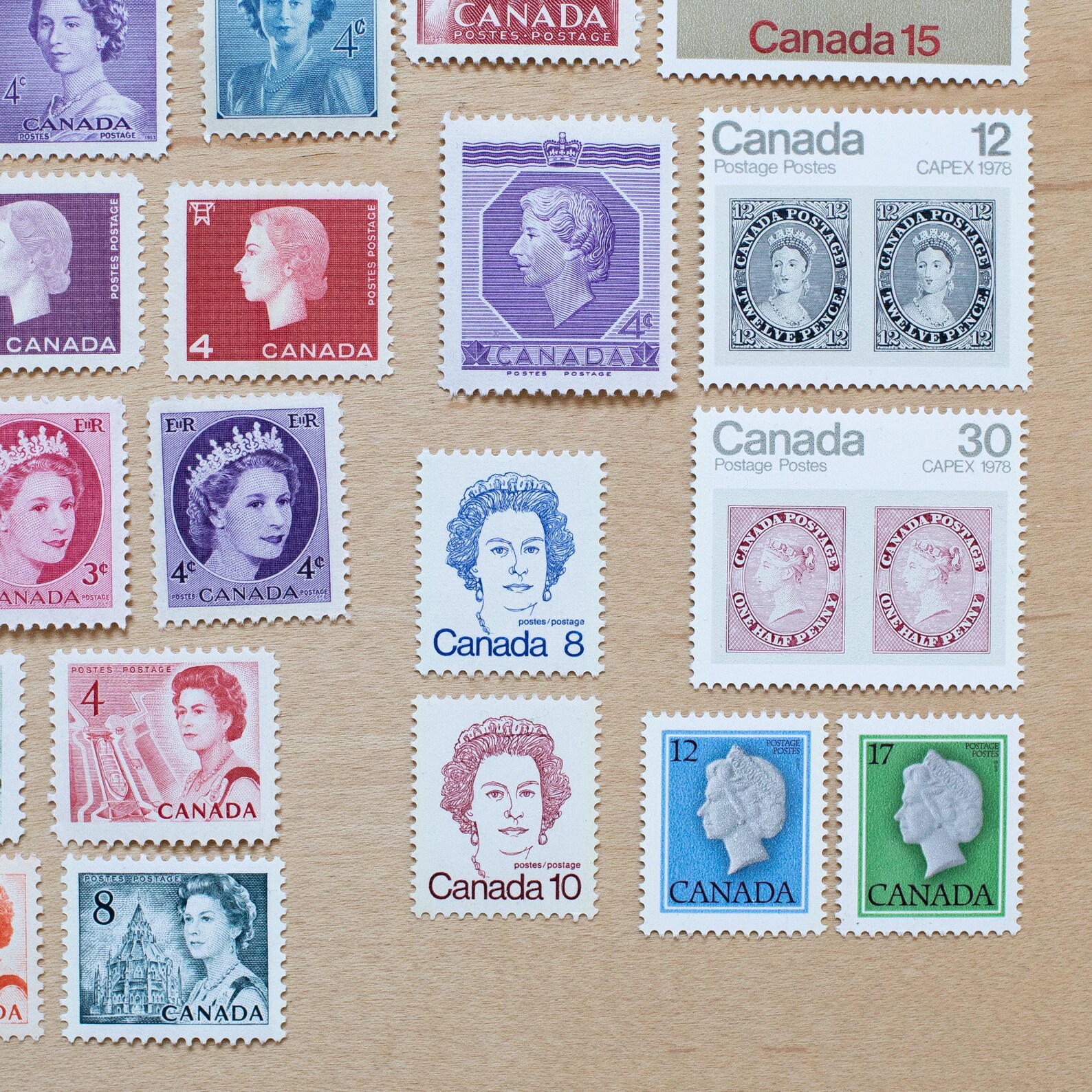 43 British Royal Family Postage Stamps Queen Elizabeth King - Etsy