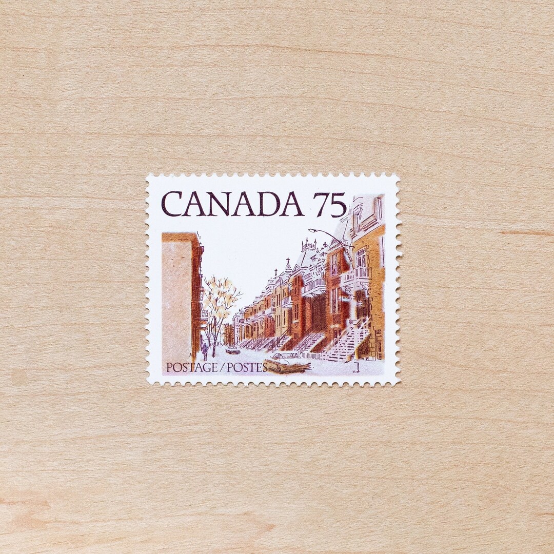 4 Quebec Street Postage Stamps, Canada, Wedding Calligraphy, Canadian ...