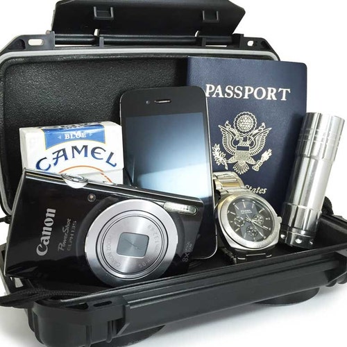 Shallow Weatherproof Magnetic Stash Box Safe 164lbs Pull - Etsy