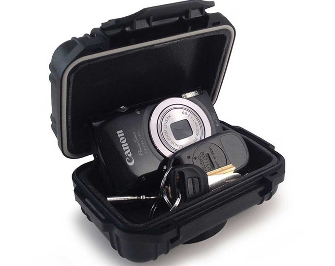 Compact Weatherproof Magnetic Stash Box Safe 82lbs Pull Force - Etsy