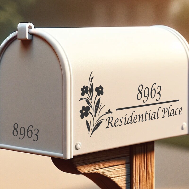 Mailbox Sticker - Etsy