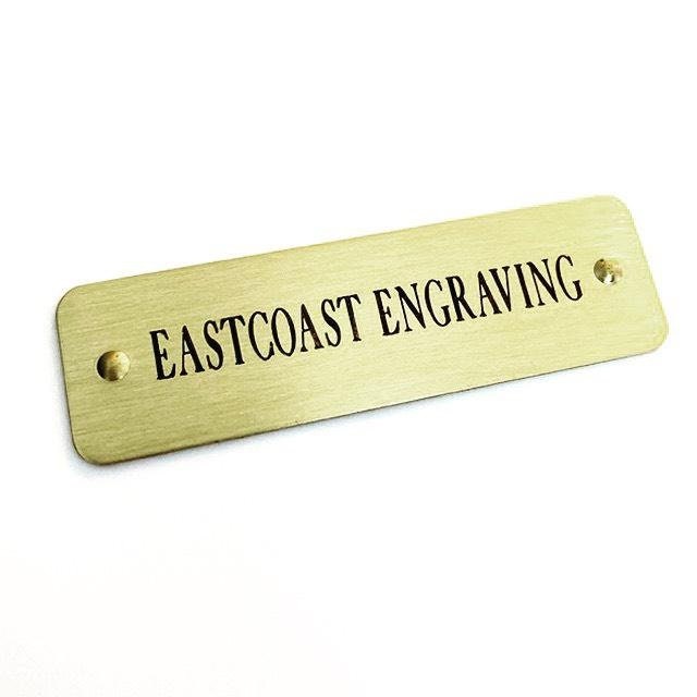 Self Adhesive Engraved Tags Engraved Sticker Metal Sticker - Etsy