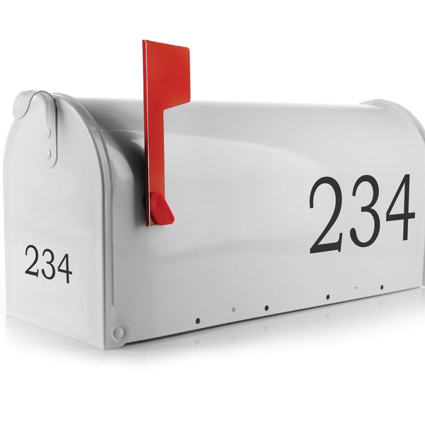 Mailbox Label House Numbers - Etsy