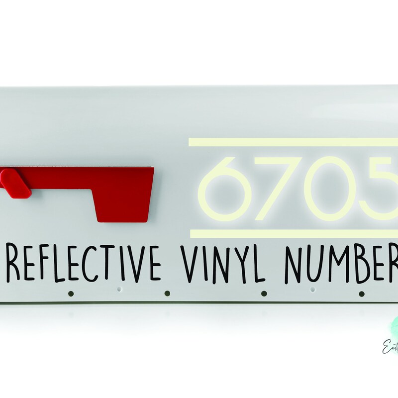 Vinyl House Numbers - Etsy