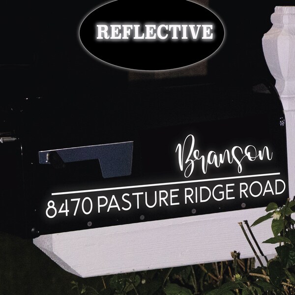 Custom Reflective Sticker Outdoor - Etsy