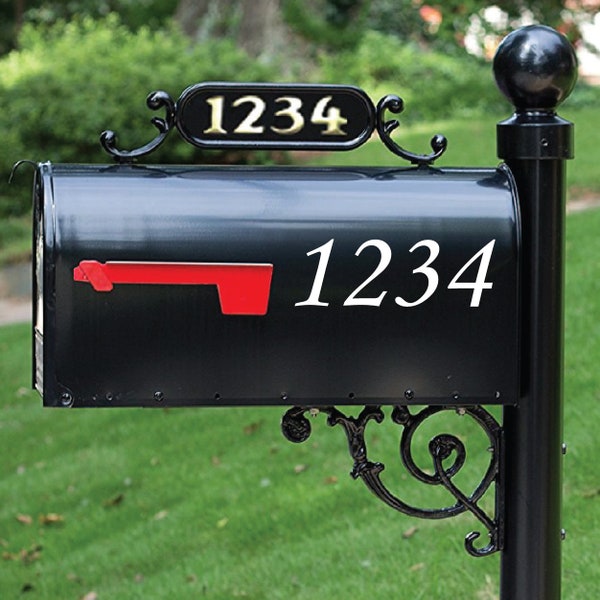 Mailbox Numbers Svg - Etsy